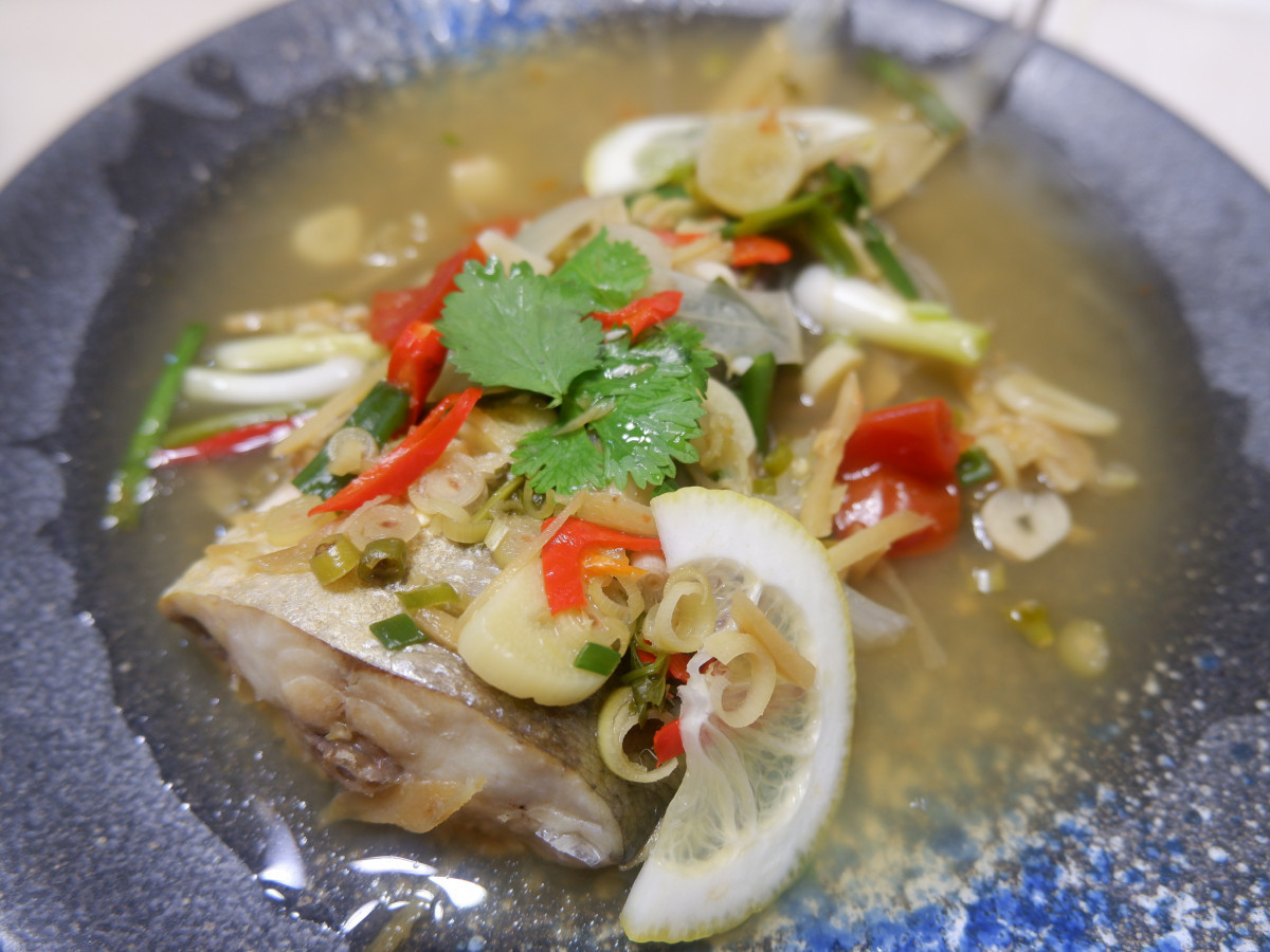 Resep Steam Ikan Saus Lemon oleh Tiffany | The Healthy Belly